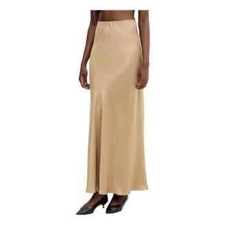 Liviana Conti Remie Maxi Skirt - Femme - Jupes - Brun - Taille: 38 FR