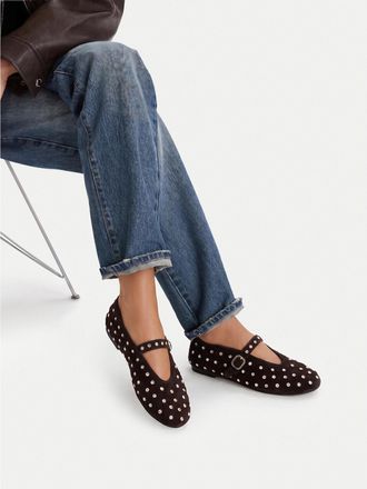 Eva Minge Ballerinas Eva Minge EO-NALA-249060-51 Braun