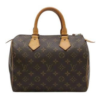 Louis Vuitton Sac &agrave; main vintage Louis Vuitton en toile monogramme doccasion - Femme - Pre-owned - Brun - Taille: ONE Size