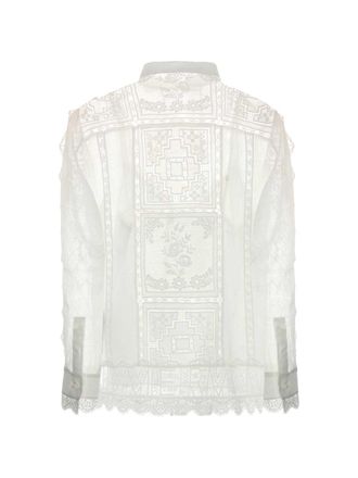 Zimmermann Aster Blouse - Ivory