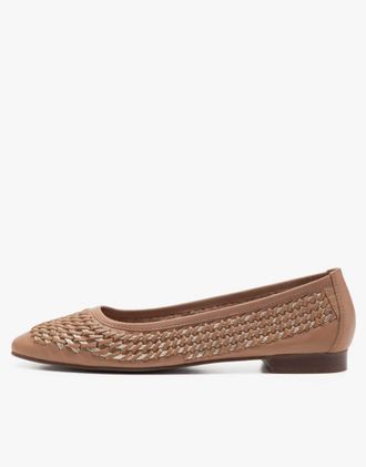 OFF THE HOOK Kenton - Ballerines en cuir - Fauve-Marron