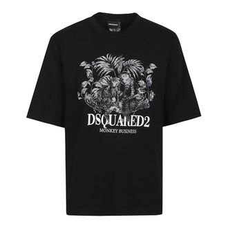 Dsquared2 Herren, Oberteile, Schwarzk, MGr&ouml;&szlig;e