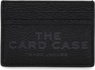 Marc Jacobs Femme, Accessoires, Noir, Taille: ONE Size Leather Card Holder