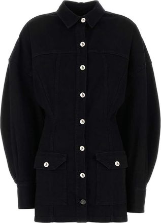 The Attico Robe Courte - Noir