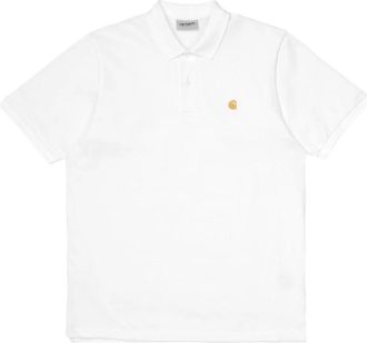 Carhartt Work in Progress Piqu&eacute; Polo Shirt - - Tops - Herren - Wei&szlig; - XS