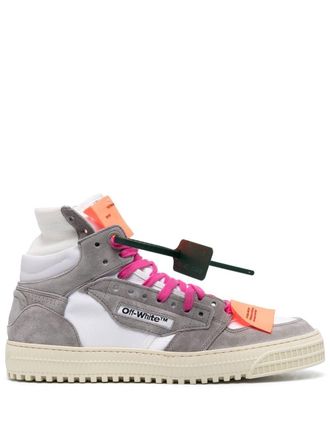 Off-white baskets Zip-Tie &agrave; lacets - Blanc