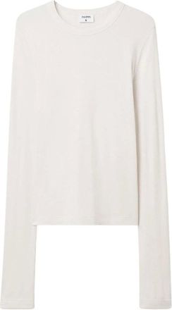Filippa K Femme, Tops, Blanc, Taille: 42 FR Soft Rib Tee