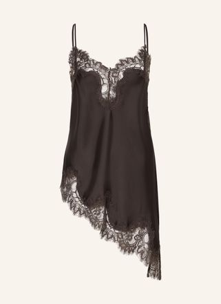 Riani Riani Satintop Mit Spitze braun
