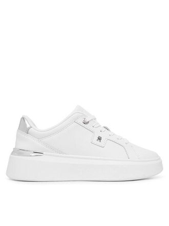 Tommy Hilfiger Sneakers Th Platform Chic Sneaker FW0FW09626 Wei&szlig;
