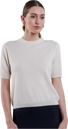 Stenstr&ouml;ms Femme, Pulls, Blanc, Taille: 36 FR Tricot Ras du Cou