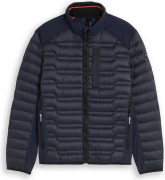 Tom Tailor Winterjacke Jacken Lightweight Hybrid Steppjacke mit Stehkragen