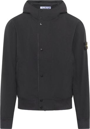 Stone Island Hooded Zip-up Jacket