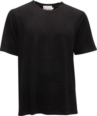 MC2 Saint Barth Scott Coton Soie Tricot - Homme - Pulls - Noir - Taille: L