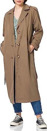 Only ONLLINE X-Long Trenchcoat CC OTW, Walnut, L Femme