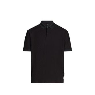 A|X Armani Exchange Polo manches courtes jacquard en coton