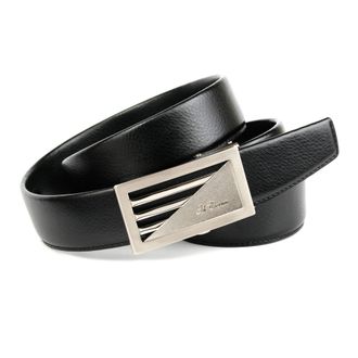 Anthoni Crown Herren 2211T10 Gürtel, Schwarz, 100