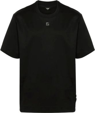 Fendi Herren, Oberteile, Schwarzk, 2XLGröße