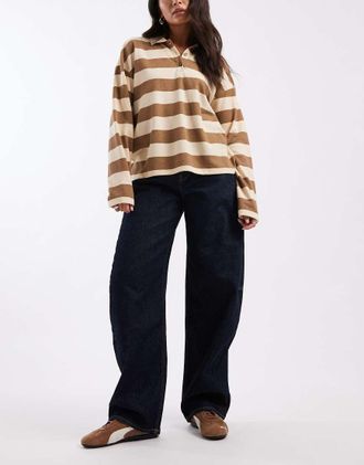 Calvin Klein Jeans Jean ultra bouffant - D&eacute;lavage indigo-Bleu marine