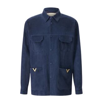 Valentino Herren, Shirts, Blau, 3XLGr&ouml;&szlig;e