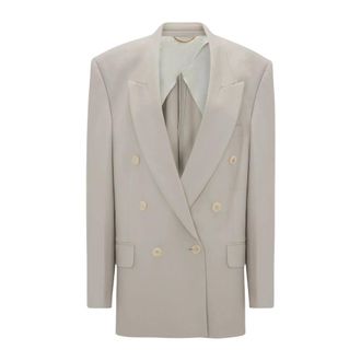 Victoria Beckham Damen, Jacken, Beige, 2XSGr&ouml;&szlig;e