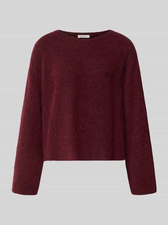 American Vintage Strickpullover aus Alpaka-Leinen-Mix Modell VITOW