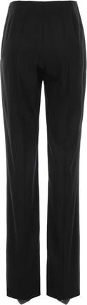 Valentino Garavani Nero Exterior: Silk Elastane Pantaloni Trousers