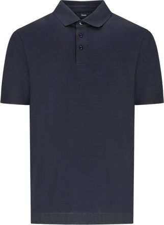 Herno Homme, Tops, Bleu, Taille: 2XL Polo Chemises