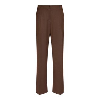 Elena Miro P079P0 Gerade Hosen - - Trousers - Damen - Braun - XL