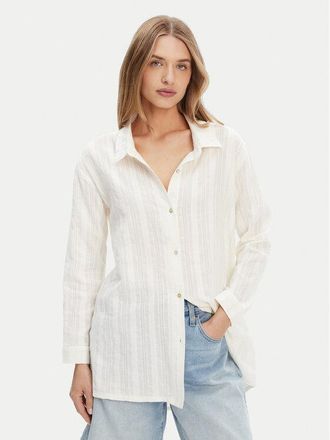 Roxy Hemd ERJX603447 &Eacute;cru Relaxed Fit