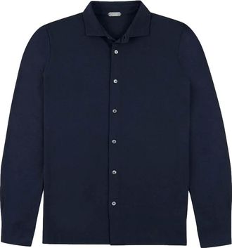 Zanone Homme, Chemises, Bleu, Taille: 3XL IceCotton Shirt