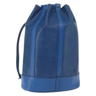 Louis Vuitton Pre-owned Epi Leder Rucksack - - Pre-owned - Damen - Blau - ONE SIZE