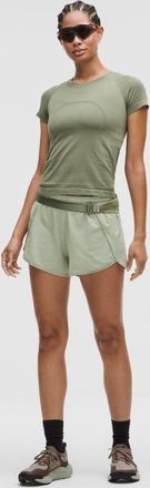 lululemon Short Swiftly taille mi-haute pour Femmes - 8 cm - Vert - Taille 10