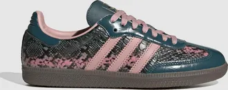 adidas Baskets Samba Rich Green/Wonder Mauve/Gold Met