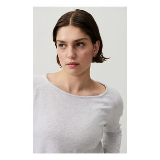 American Vintage T-shirt Manches Longues Col Bateau Sonoma American Vintage