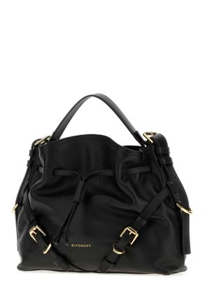 Givenchy Womens Black Leather Small Voyou Bucket Bag Borse A Secchiello