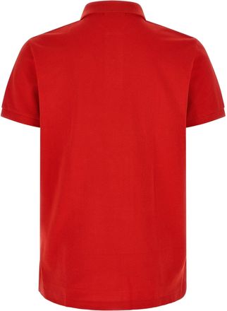 Polo Ralph Lauren Logo-Embroidered Piqu&eacute; Polo Shirt - Red