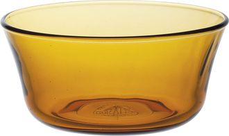 Duralex 2006DF06A1111 Lys Vermeil Schale, Salatschale, Sch&uuml;ssel, 10.5cm, 250ml, Glas, bernstein, 1 St&uuml;ck