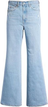 Levi's Ribcage Bells Dark Indigo-Worn in, Sonoma Walks, 31W x 32L Femme