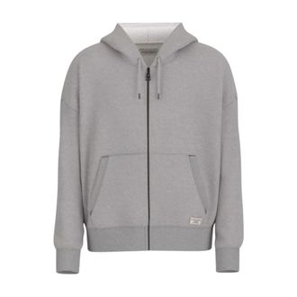 Guess Kapuzen-Sweatshirt mit Rei&szlig;verschluss - - Sweatshirts & Hoodies - Herren - Grau - M