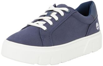 Timberland Low LACE UP Sneaker, Laurel Court Navy Canvas, 8,5