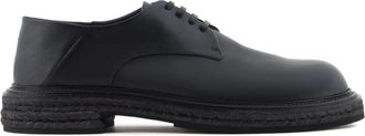 Giorgio Armani Derby-Schuhe aus Leder - Schwarz