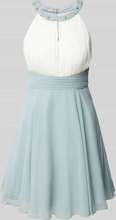 Jake*s Cocktailkleid mit Ziersteinbesatz