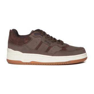 Polo Ralph Lauren Leder Sport Sneakers - - Shoes - Herren - Braun - 42 EU