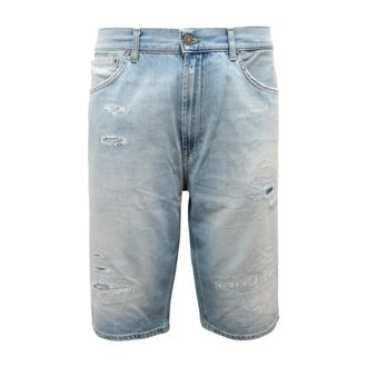 Dondup Bermuda Lenz Shorts - - Shorts - Herren - Blau - W33