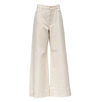 Max Mara Damen, Jeans, Beige, 2XSGr&ouml;&szlig;e