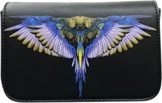 Marcelo Burlon Femme, Sacs, Noir, Taille: ONE Size Sac bandouli&egrave;re