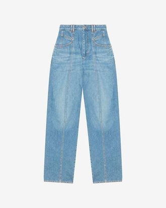 Isabel Marant Pantalon Vetan - Femme - Bleu - Taille 32 - Isabel Marant