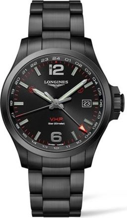 Longines Longines, Femme, Accessoires, Noir, Taille: ONE Size Conquest V.h.p. GMT