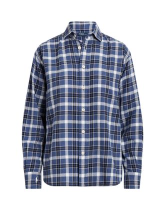 Ralph Lauren RELAXED FIT PLAID COTTON SHIRT