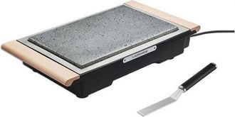 Lagrange Freistehender grillstein 1100 w 37 x 23 cm 249005